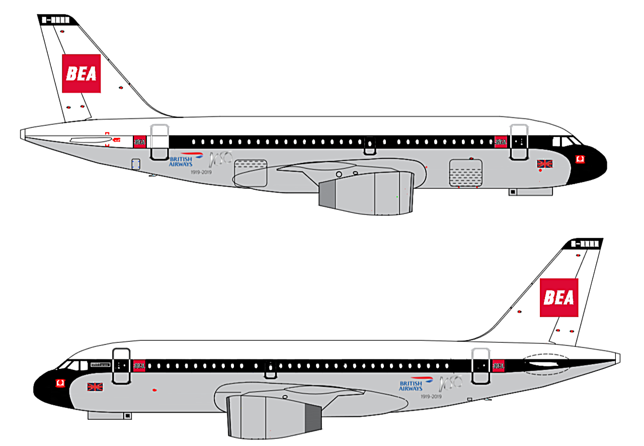 Time to B-E-A-mazed by next British Airways heritage livery | Dfly