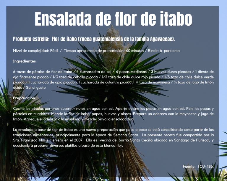 Flor de Itabo: un super alimento