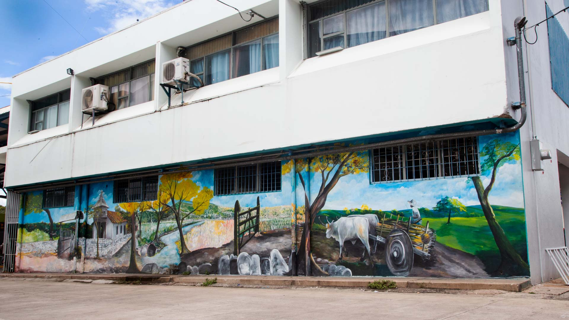 Bagaces convierte su pueblo en una obra de arte